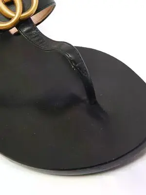 Gucci Gg Marmont Thong Sandals