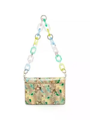 JIMMY CHOO Varenne Animal-pattern Clutch Bag