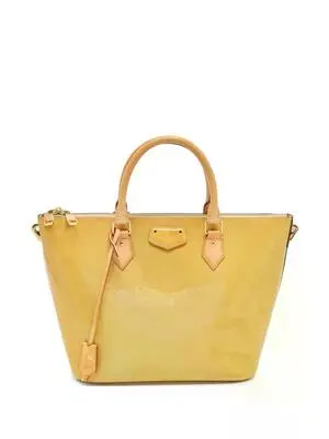 LOUIS VUITTON Monogram Vernis Montebello Tote Bag - Yellow