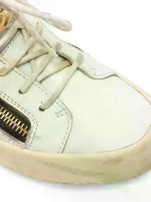 GIUSEPPE ZANOTTI Double-zipper High-top Sneakers