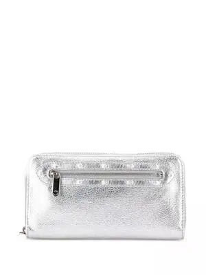 LOUIS VUITTON Suhali Zippy Wallet Leather Small Wallets - Silver