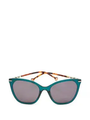 Carolina Herrera Butterfly Frame Sunglasses - Blue