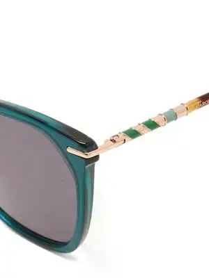 Carolina Herrera Butterfly Frame Sunglasses