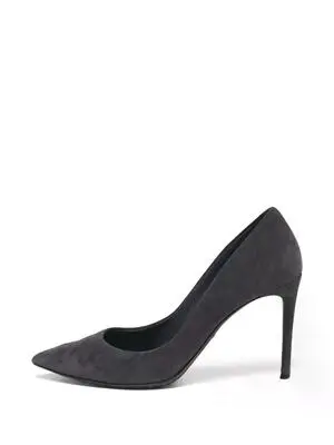 Dolce & Gabbana Suede Pointed Toe Stiletto Pumps