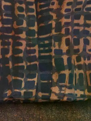 Max Mara Abstract Print Tweed Dress