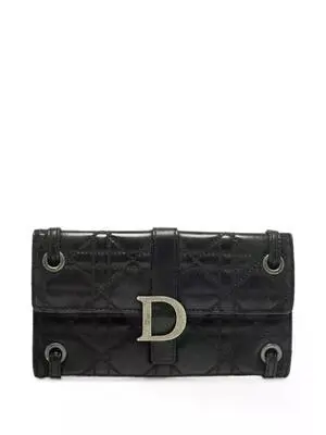 Dior Logo Wallet - Black