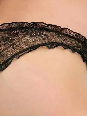 ROTATE BY BIRGER CHRISTENSEN Embroidered Lace Briefs