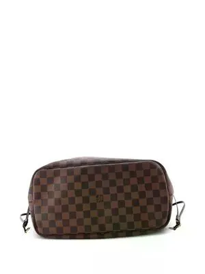 LOUIS VUITTON Neverfull Damier Mm Tote Bag - Brown