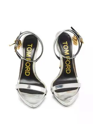 TOM FORD Padlock Leather Sandals