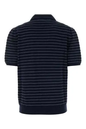 Miu Miu Embroidered Cotton Polo Shirt