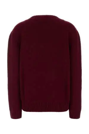 Prada Burgundy Wool Blend Sweater