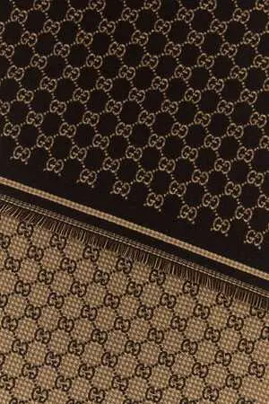 Gucci Gg Jacquard Scarf - Multicolor