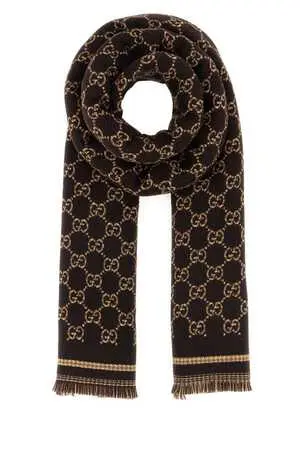 Gucci Gg Jacquard Scarf - Multicolor
