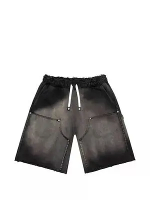 GODSPEED Distressed Carpenter Shorts - Black