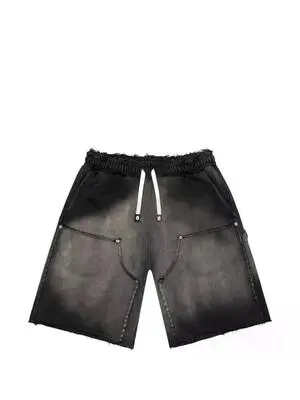 GODSPEED Distressed Carpenter Shorts - Black