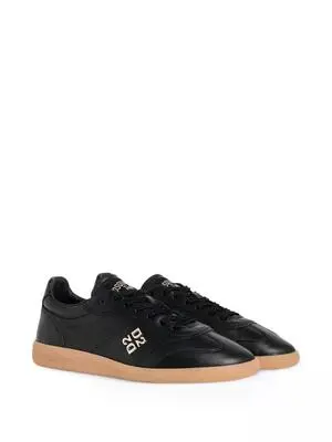Dsquared2 Leather Low-top Sneakers With D2 Upside Down Detail