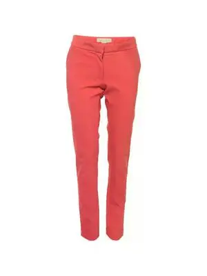 Stella McCartney Twill Straight-fit Trousers - Red