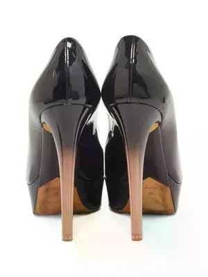Dior Peep-toe Pumps With Gradient Heel