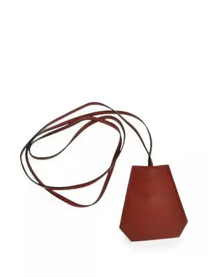 Hermès Clochette Necklace Pendant - Red
