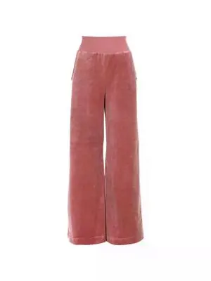 Alberta Ferretti Velvet Trousers - Pink