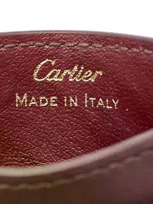 Cartier Must De Leather Card Holder