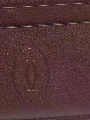 Cartier Must De Leather Card Holder
