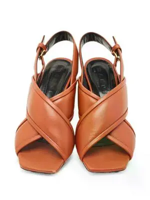Marni Crisscross Heeled Sandals