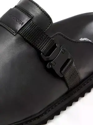 MENGLORIA Arc Buckle-fastening Mules