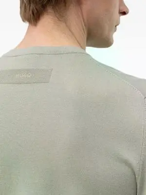 Hugo Logo Patch Sweater