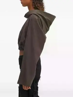 Rick Owens Cropped Hoodie