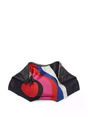 Alexander McQueen Medium De Manta Clutch Bag