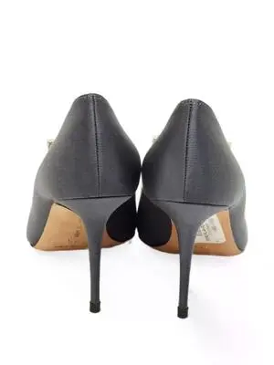 Manolo Blahnik Borlak Crystal-embellished Pumps