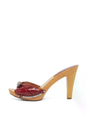 Marc Jacobs Patent Leather Mules