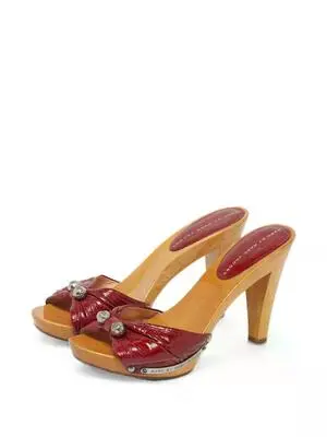 Marc Jacobs Patent Leather Mules