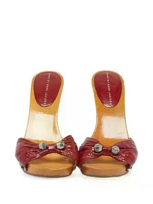 Marc Jacobs Patent Leather Mules