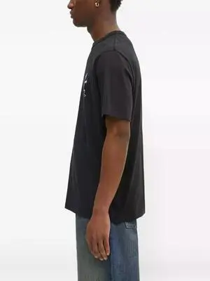 CAFÉ KITSUNÉ Logo-print T-shirt