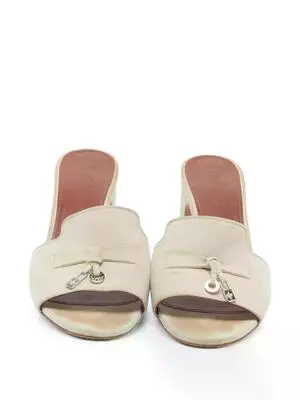 Loro Piana Summer Charms Heeled Sandals
