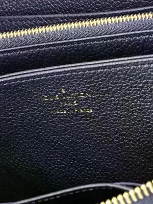 LOUIS VUITTON Zippy Wallet Monogram Empreinte Leather Small Wallets