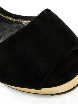 TOM FORD Velvet Platform Sandals