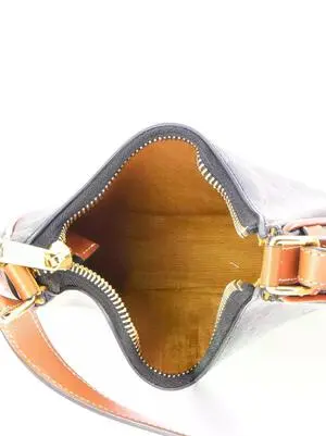 Celine Ava Bag Triomphe Coated Canvas Mini Shoulder Bag - Brown