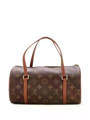 LOUIS VUITTON Papillon 26 Monogram Canvas Satchel - Brown