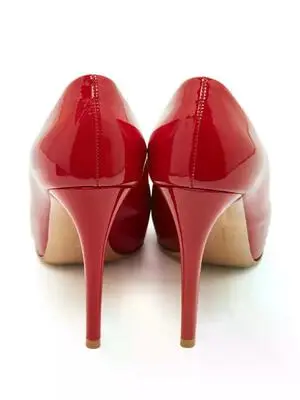 FERRAGAMO Vara Bow Leather Heeled Pumps