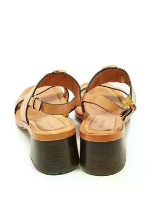 Tory Burch Eleanor Leather Heeled Sandals