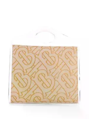 Burberry Woven Raffia And Canvas Medium Tote Bag With Leather Trim