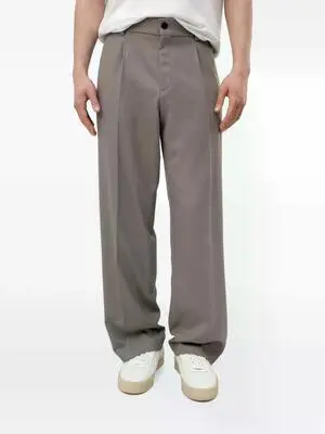 Hugo Pleated Detail Straight-leg Trousers