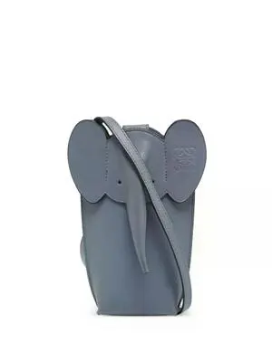 Loewe Elephant Pocket Crossbody Bag - Blue