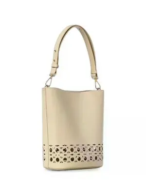 COCCINELLE Nikla Laser-cut Shoulder Bag