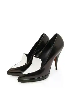 Celine Calf Leather Pointed-toe Pumps