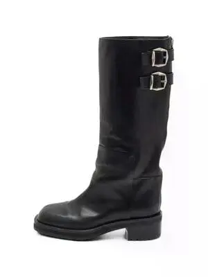 JIMMY CHOO Brooklyn Buckled Knee-high Boots