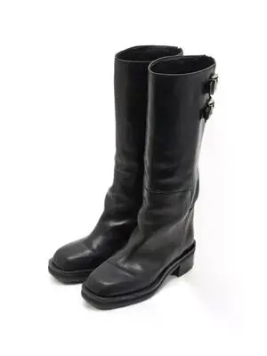 JIMMY CHOO Brooklyn Buckled Knee-high Boots